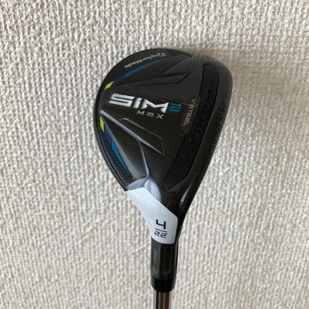 TaylorMade SIM2 MAX RESCUE Hybrid U4 with Head cover KBS MAX MT85 JP ...