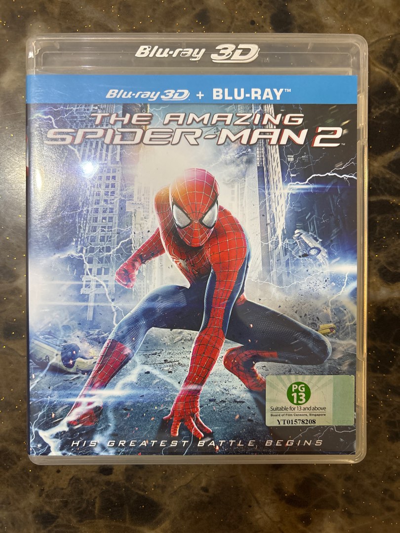 The Amazing Spider-Man 2 3D + 2D Blu-ray, Hobbies & Toys, Music & Media ...