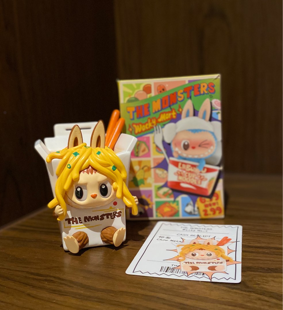 The Monsters Wacky Mart Noodle Figure LABUBU, Hobbies & Toys, Toys ...