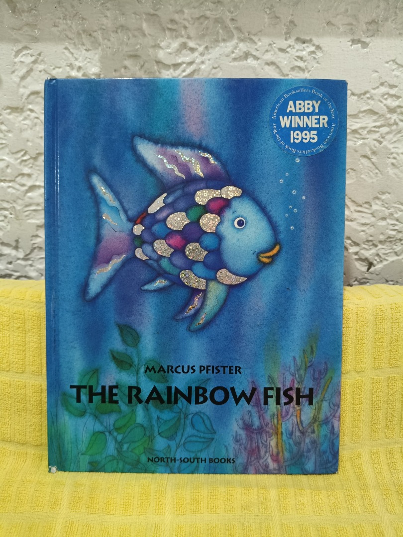 The Rainbow Fish by Marcus Pfister (pre loved / hardbound), Hobbies ...