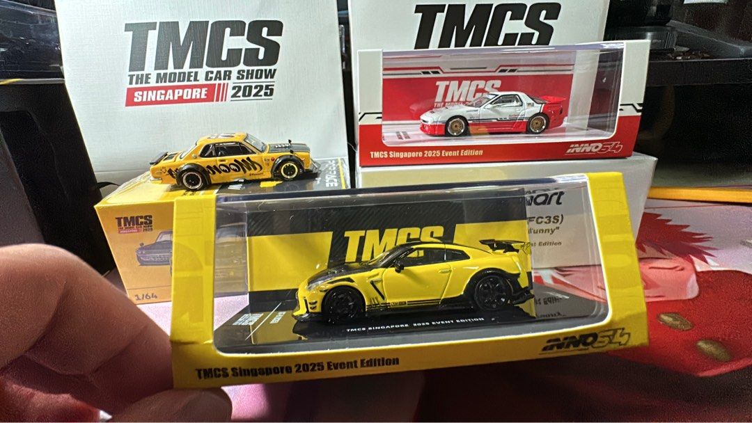 TMCS Singapore 2025 Poprace R35 Skyline R35 RX7, Hobbies & Toys, Toys & Games on Carousell
