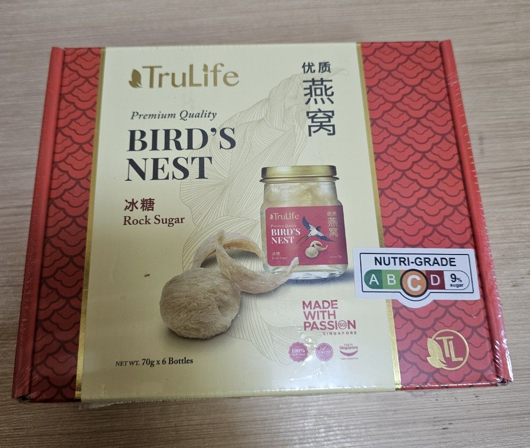 TruLife Premium Quality Bird's Nest with Rock Sugar, Health & Nutrition ...