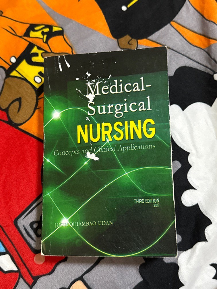 Udan Medical-Surgical Nursing (Green Book), Hobbies & Toys, Books ...