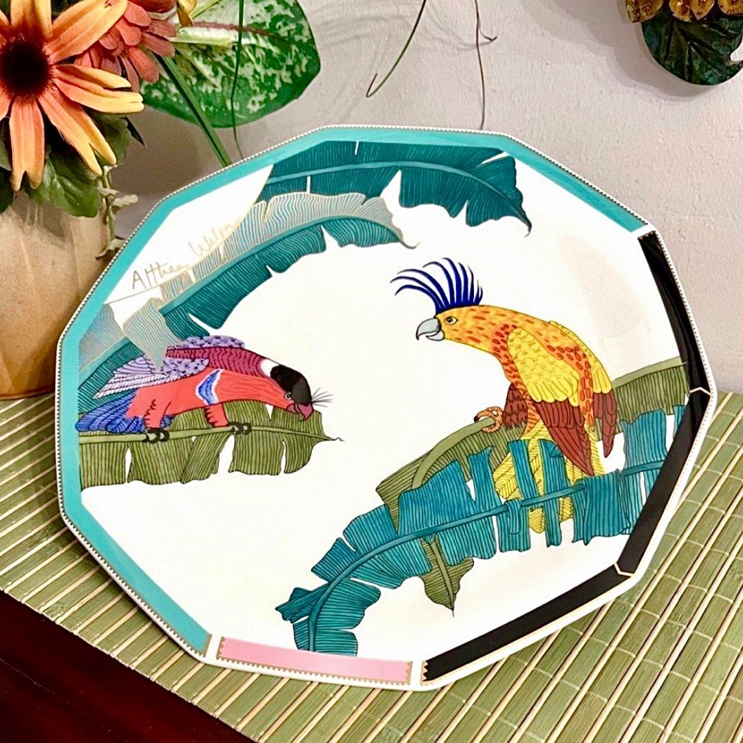 Vintage 1992 Unused Shiseido Serving Plate By London-Based Artist ...