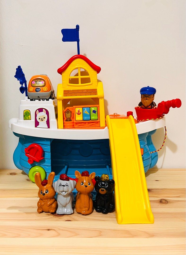 Vtech sound animals boat, Hobbies & Toys, Toys & Games on Carousell