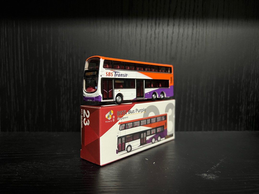 1:110 Tiny SBST Volvo B9TL Svc 7, Hobbies & Toys, Toys & Games on Carousell