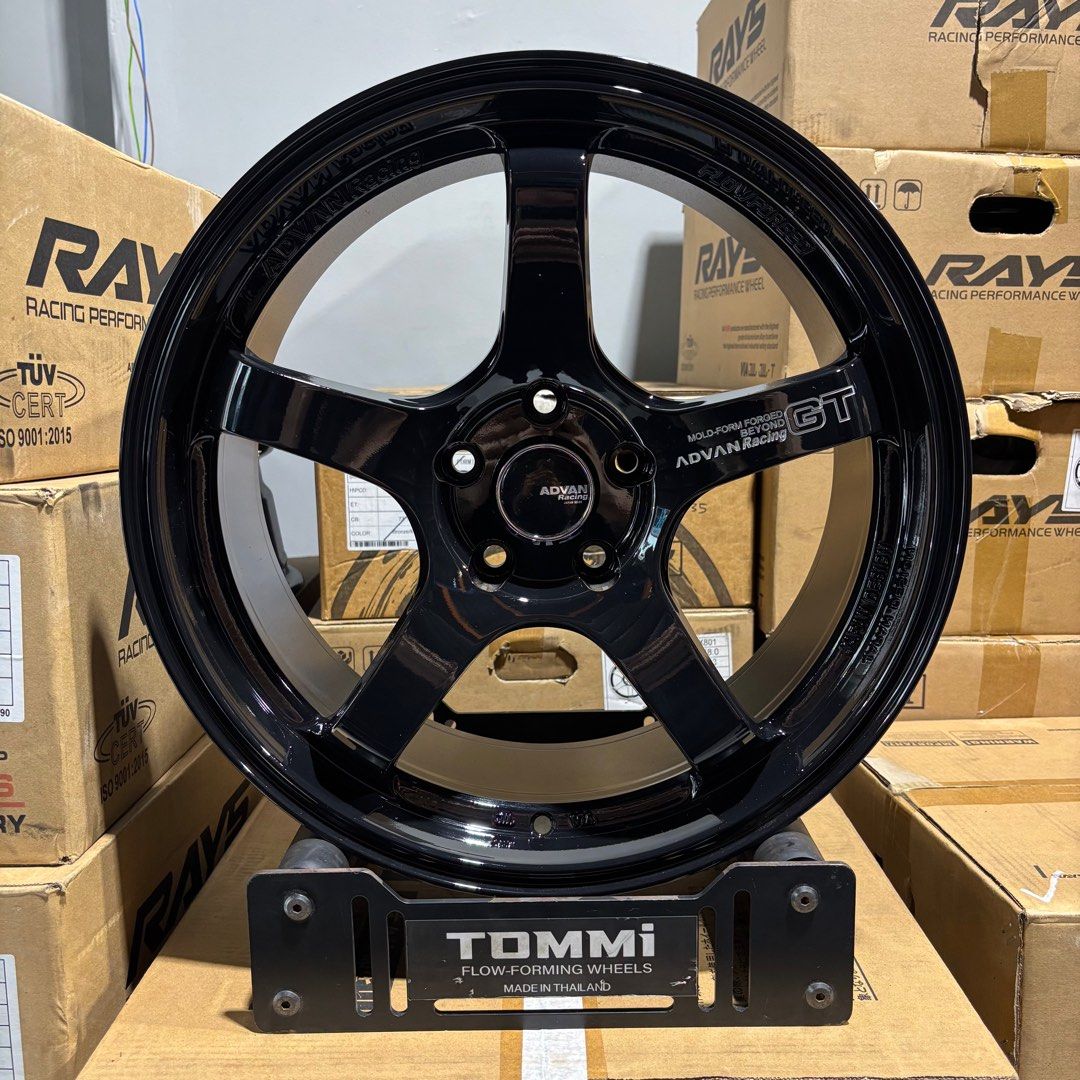 📣18 Inch 5X112/114 Advan GT Inspired Sports Rim!, Car Accessories ...