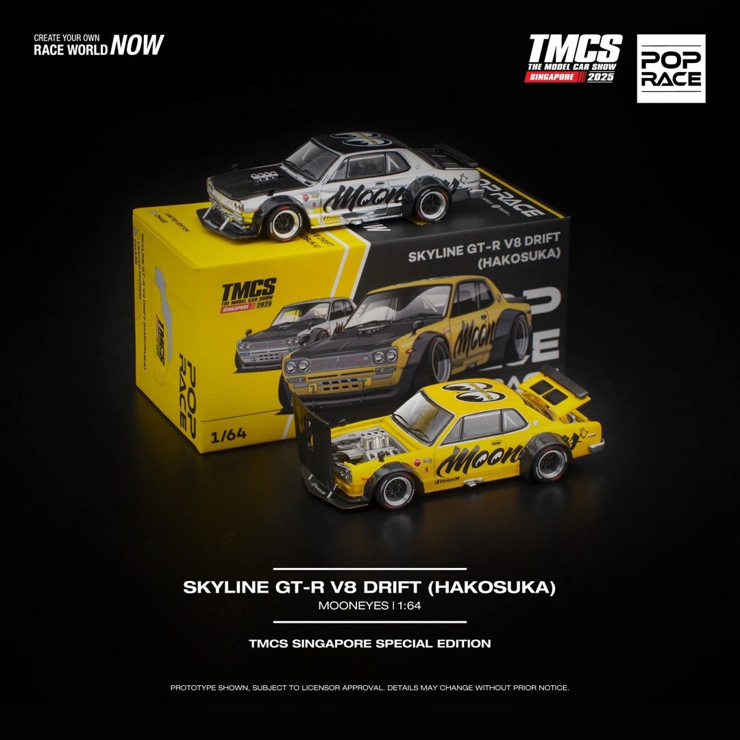 新加坡車仔展 會場限定 TMCS Singapore 2025 Exclusive Inno64 1:64 Die-cast Model ...