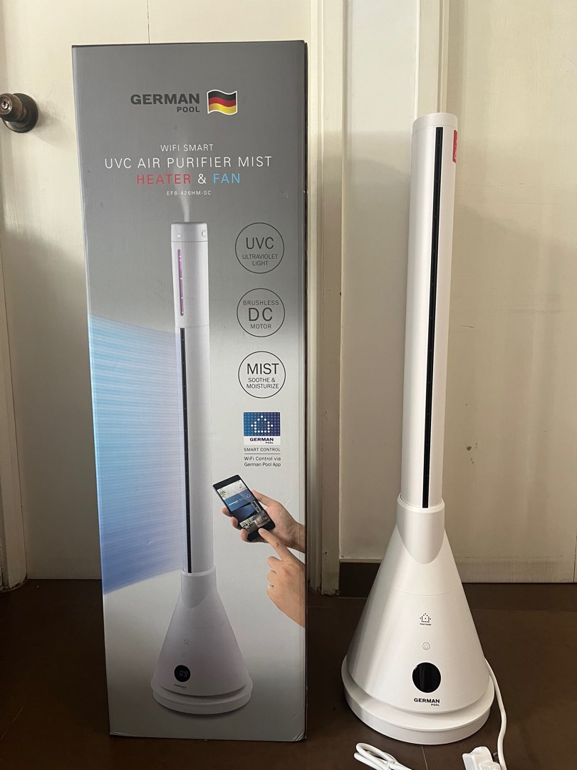 Air Purifier Mist Heater and Fan, 家庭電器, 空氣清新機及抽濕機 - Carousell