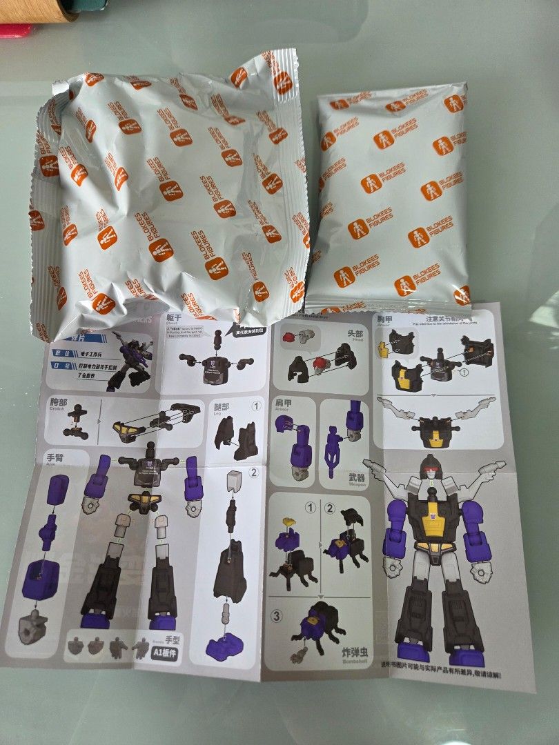 Unopen - Blokees transformer Galaxy Shining version GV 08 Insecticon ...