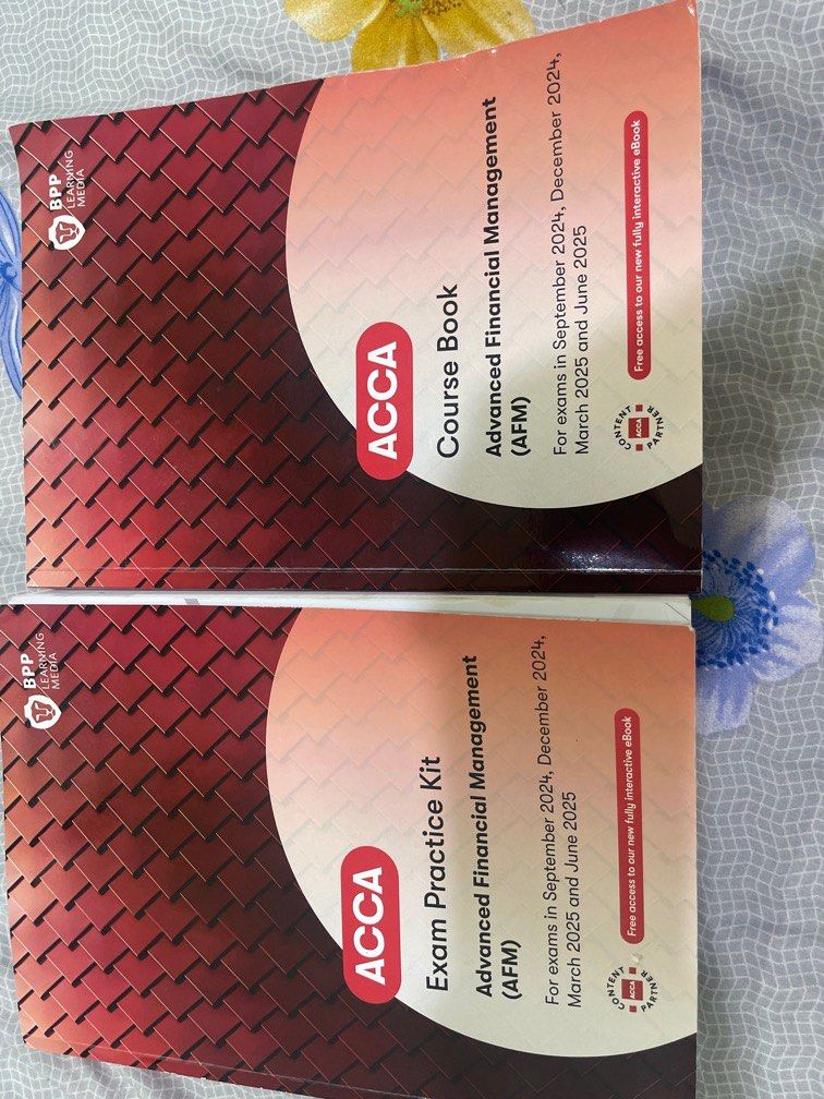 BPP ACCA AFM Coursebook and Practice Kit, Hobbies & Toys, Books ...