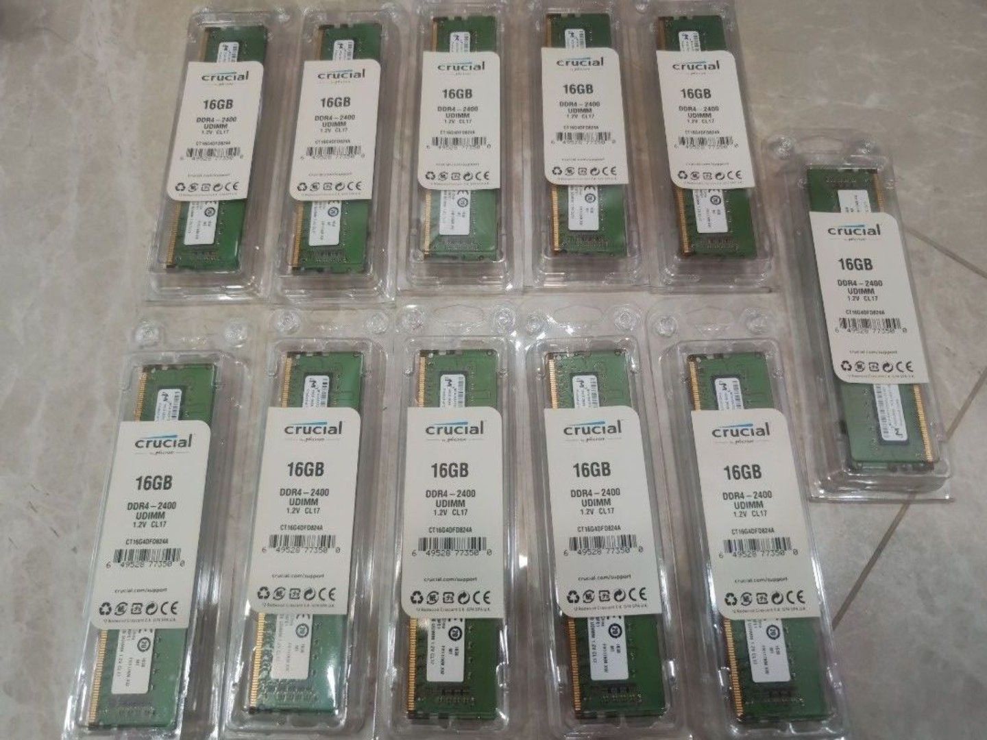 Crucial 16GB DDR4-2400 UDIMM RAM, Computers & Tech, Parts & Accessories, Computer Parts on Carousell