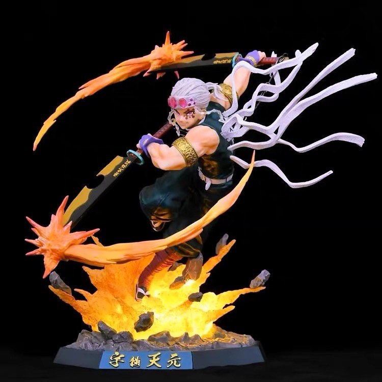 Demon Slayer Tengen Uzui Sound Hashira Figure | 38cm H | Free delivery ...