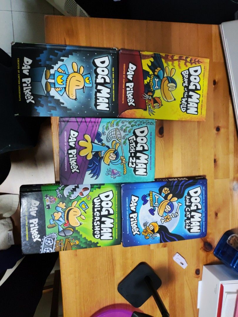 Dog Man Book Series by Dav Pilkey, Hobbies & Toys, Books & Magazines ...
