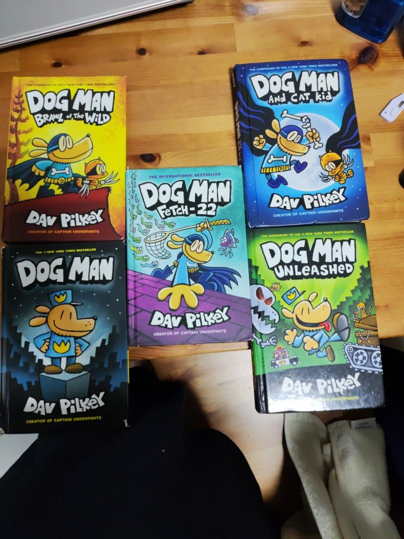 Dog Man Book Series by Dav Pilkey, Hobbies & Toys, Books & Magazines ...