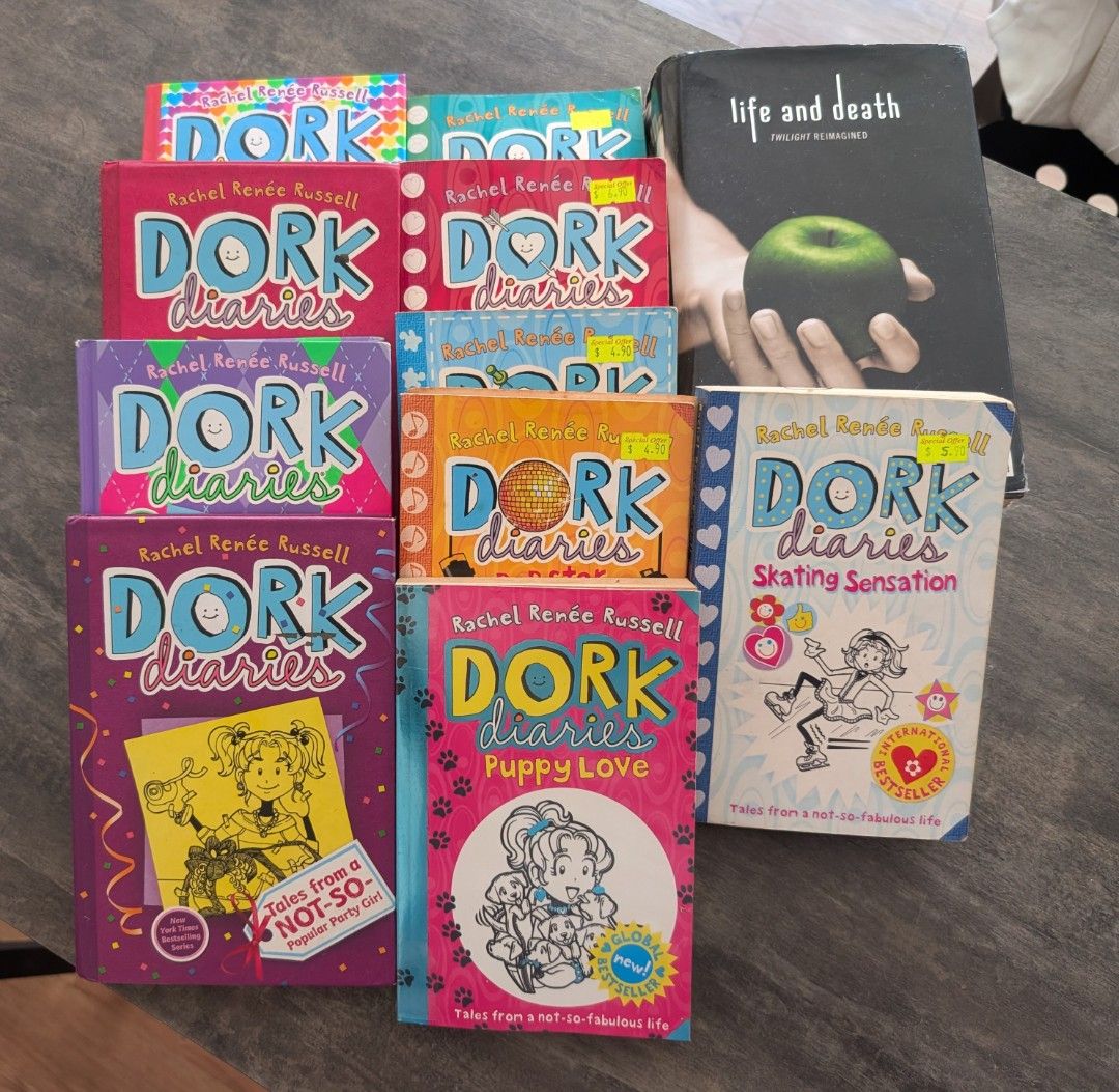 Dork Diaries Book Set, Hobbies & Toys, Books & Magazines, Children's ...