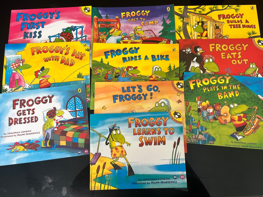 Froggy Book Collection by Jonathan London, Hobbies & Toys, Books ...