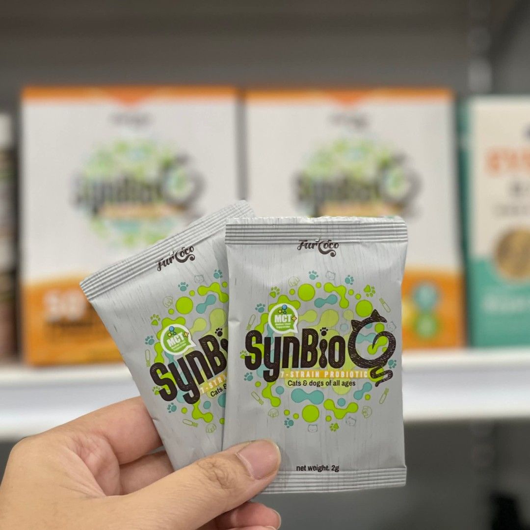 Fur Coco SynBio 7-strain probiotic (cats & dogs of all ages) x 2packets ...