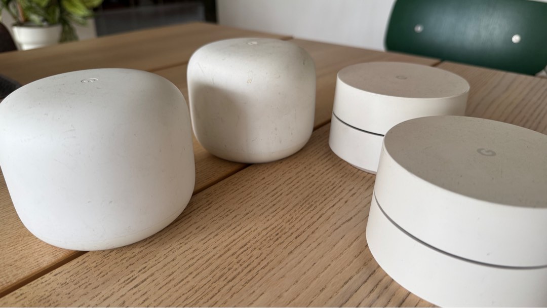 4 units of Google Wifi Router - Model H2D, Computers & Tech, Parts ...