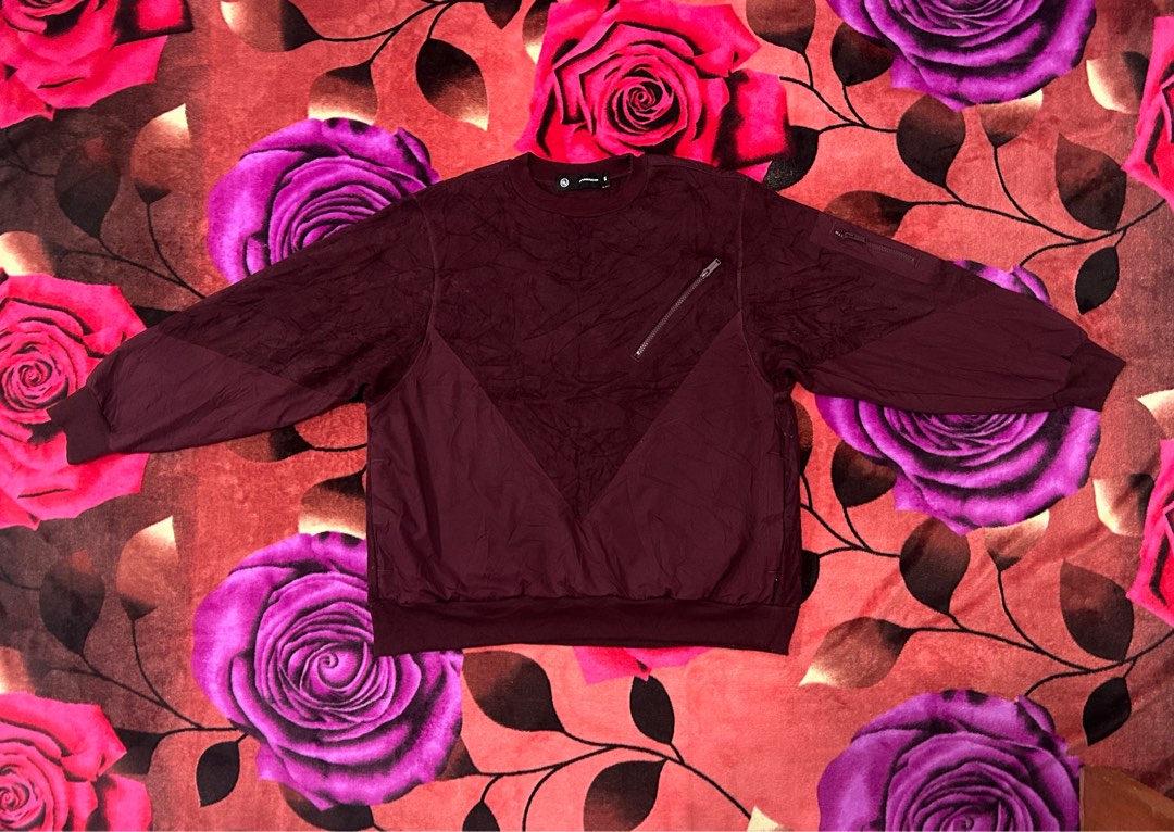 GU x UNDERCOVER MAROON SWEATER with ZIP, Men's Fashion, Coats, Jackets ...