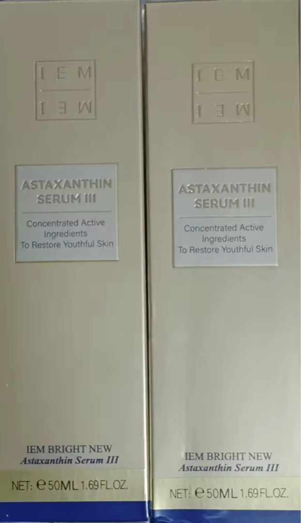 IEM ASTAXANTHIN SERUM III, Beauty & Personal Care, Face, Face Care ...