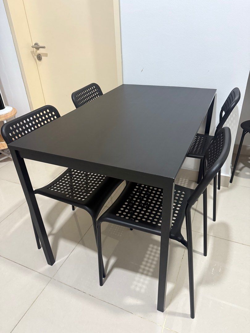 IKEA Dining table and chairs, Furniture & Home Living, Furniture ...