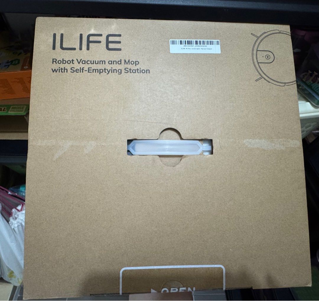 ILIFE V9 Pro Robot Vacuum and Mop with Self-Emptying Station, TV & Home Appliances, Vacuum ...