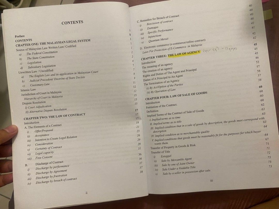 Introduction to Business Law Malaysia (Commercial), Hobbies & Toys ...