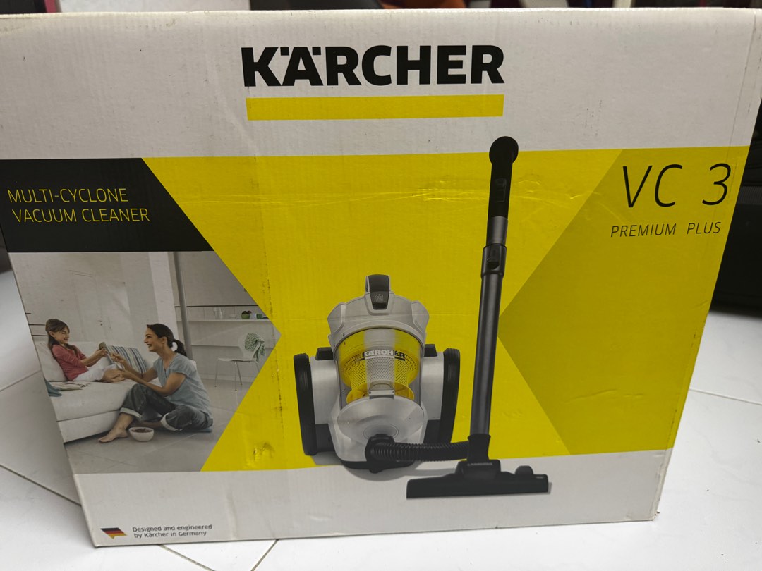 Kärcher VC 3 Premium Plus Multi-Cyclone Vacuum Cleaner, TV & Home ...