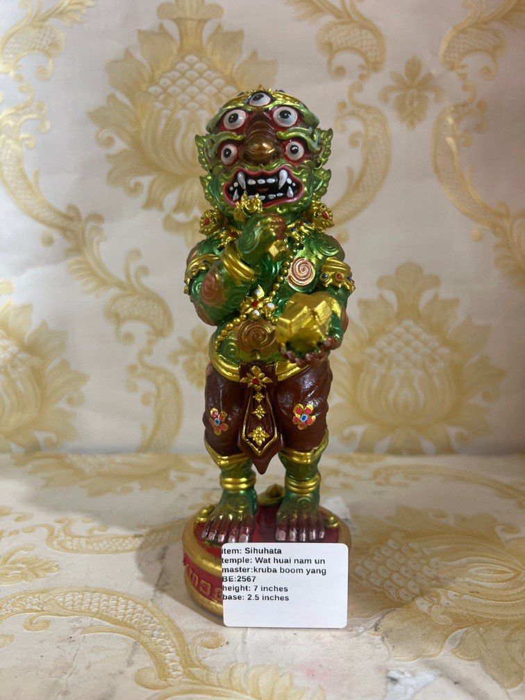 Kruba BoonYang Sihuhata Bucha statues god Buddhist Buddha Buddhism thai ...