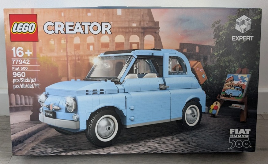 LEGO Creator Fiat 500 Set 77942 NISB Retired (搬屋清倉) Special Edition, 興趣 ...