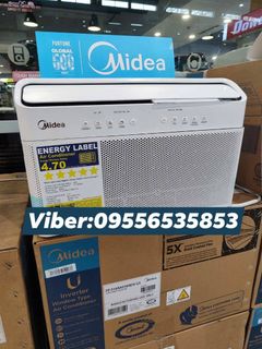 💙 MIDEA COMPACT SIZE WINDOW TYPE INVERTER FULL DC / MIDEA USHAPED / U ...