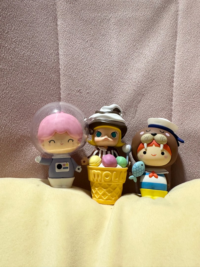Molly Collectible Figures - Astronaut, Ice Cream, Seal, Hobbies & Toys ...