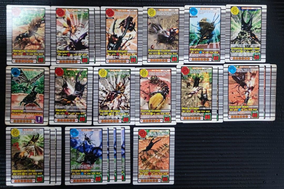 Mushiking Beetle Cards Set Version 11, Hobbies & Toys, Collectibles ...