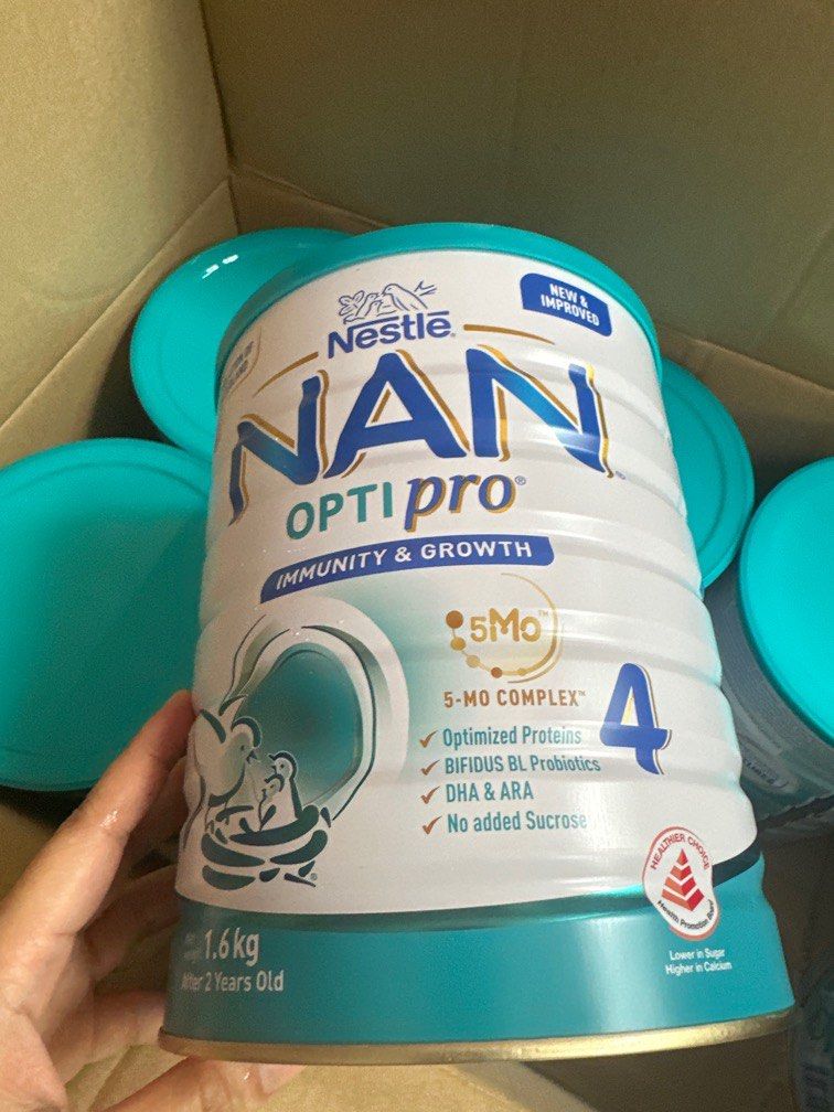 Nestle Nan Optipro Stage 4 1.6kg - Expiry 2027, Babies & Kids, Nursing & Feeding, Weaning ...