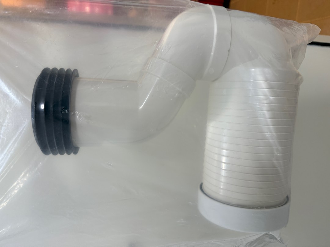 New White Plumbing Pipe - Rigel S Trap, Furniture & Home Living ...