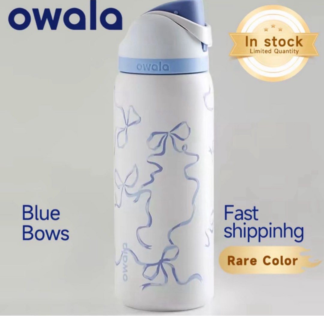 Owala blue ribbon (750ml), Furniture & Home Living, Kitchenware ...