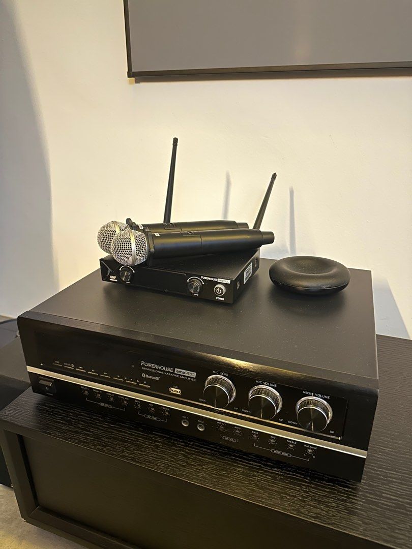 [Plug & Play Home KTV Set] Powerhouse AmpPro Karaoke Amplifier ...