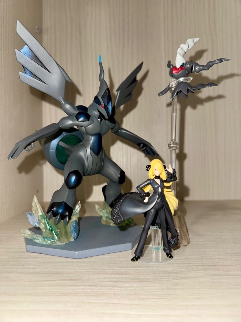 Pokemon Scale World 1/20 figure Zekrom Cynthia Darkrai Pokémon, Hobbies ...