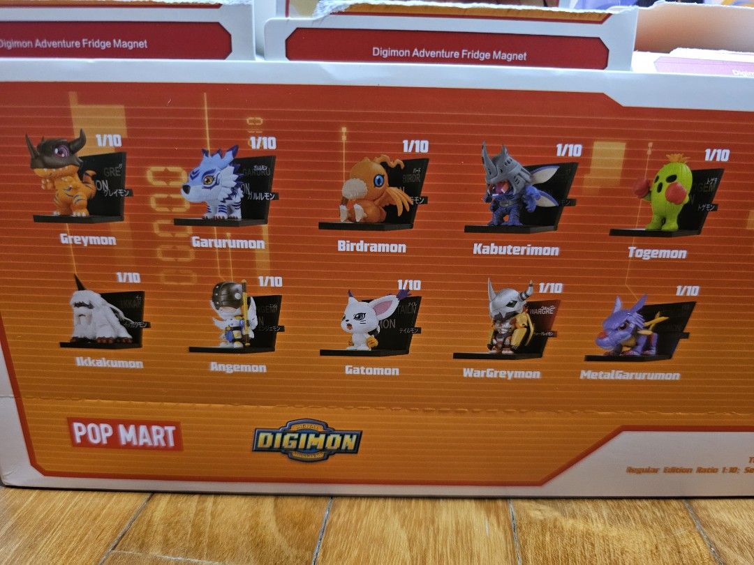 Pop Mart Digimon Adventure Fridge Magnet, Hobbies & Toys, Toys & Games ...