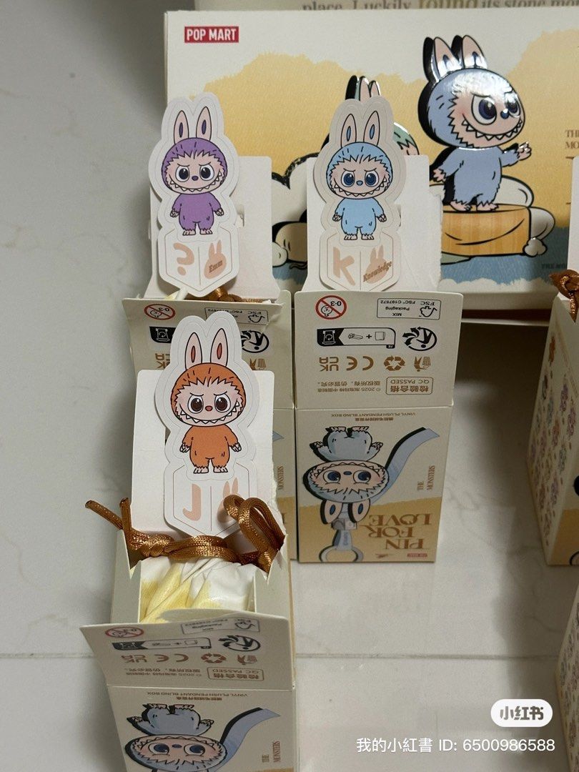 Popmart Labubu Pin for Love 4.0, Hobbies & Toys, Toys & Games on Carousell