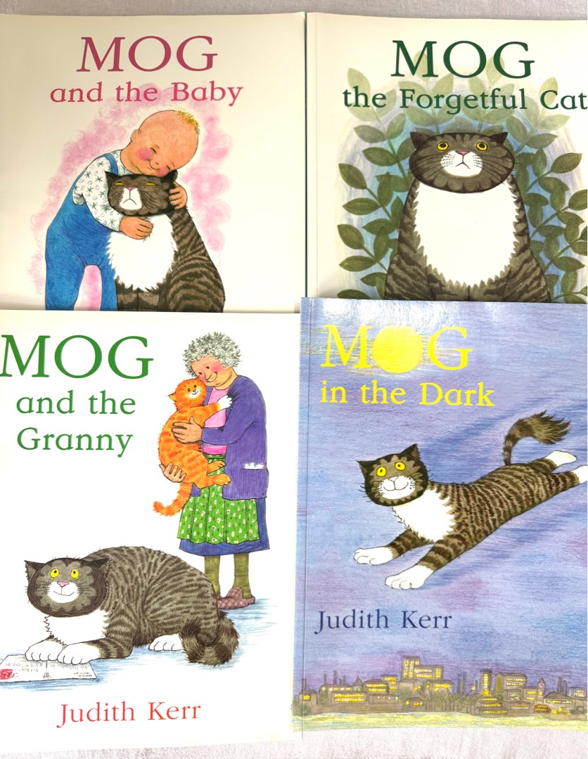 Preloved 4books Mog And The Baby/ Granny/ The Forgetful Cat/ In The ...