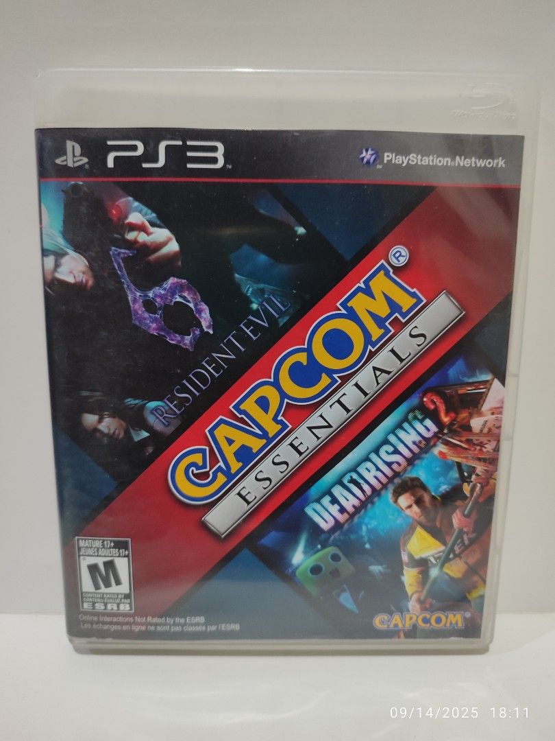 PS3 - CAPCOM Essentials: Resident Evil 6 & Dead Rising 2 (PRE-OWNED) "R1", Video Gaming, Video ...