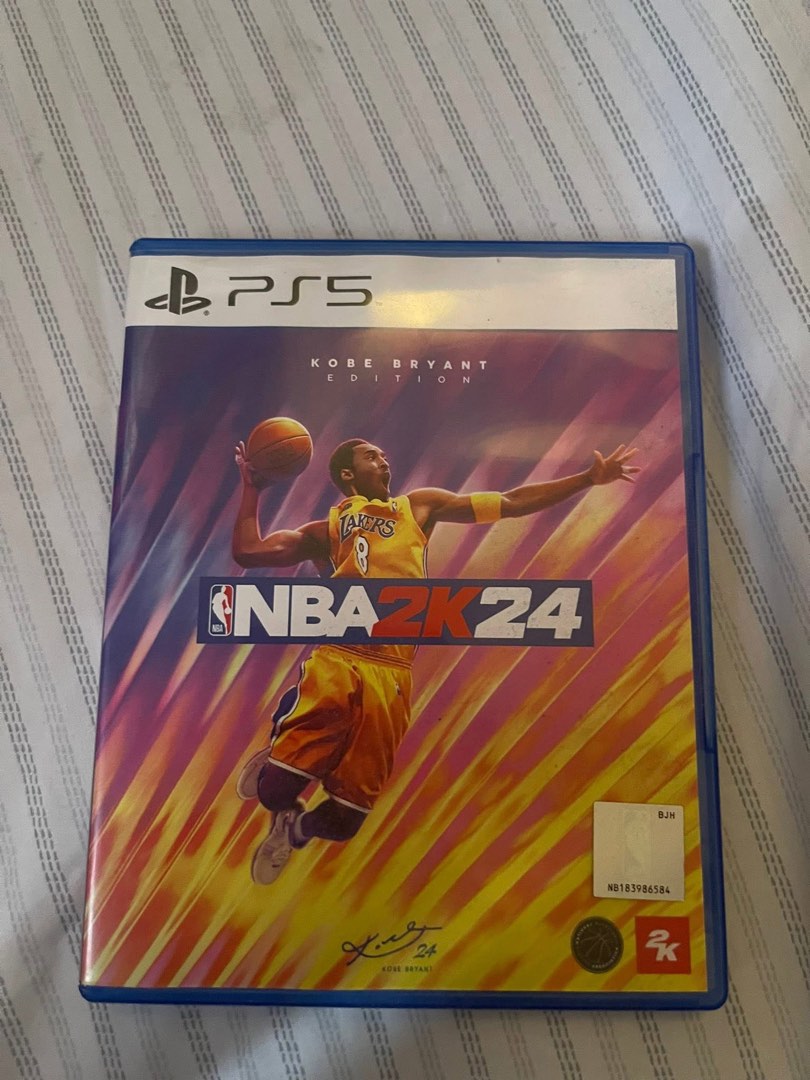 PS5 second-hand physical copy of NBA 2K24, Video Gaming, Video Games ...