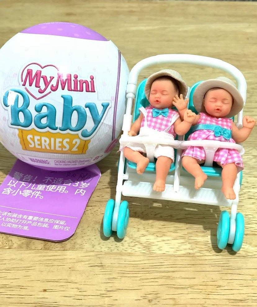 RARE ZURU MY MINI BABY SERIES 2 TWINS BOY GIRL, Hobbies & Toys, Toys ...