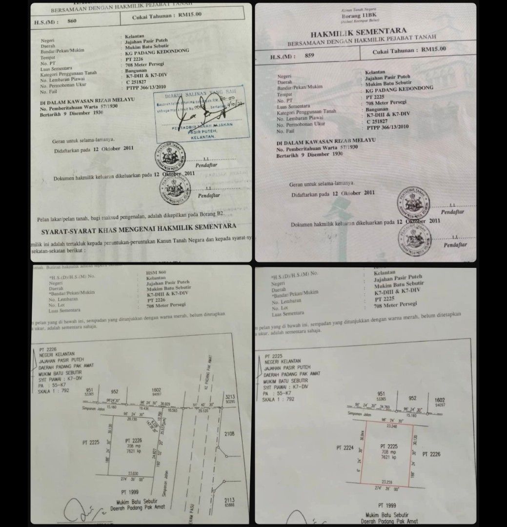 Tanah Lot SM Sains Pasir Puteh, Property, For Sale on Carousell