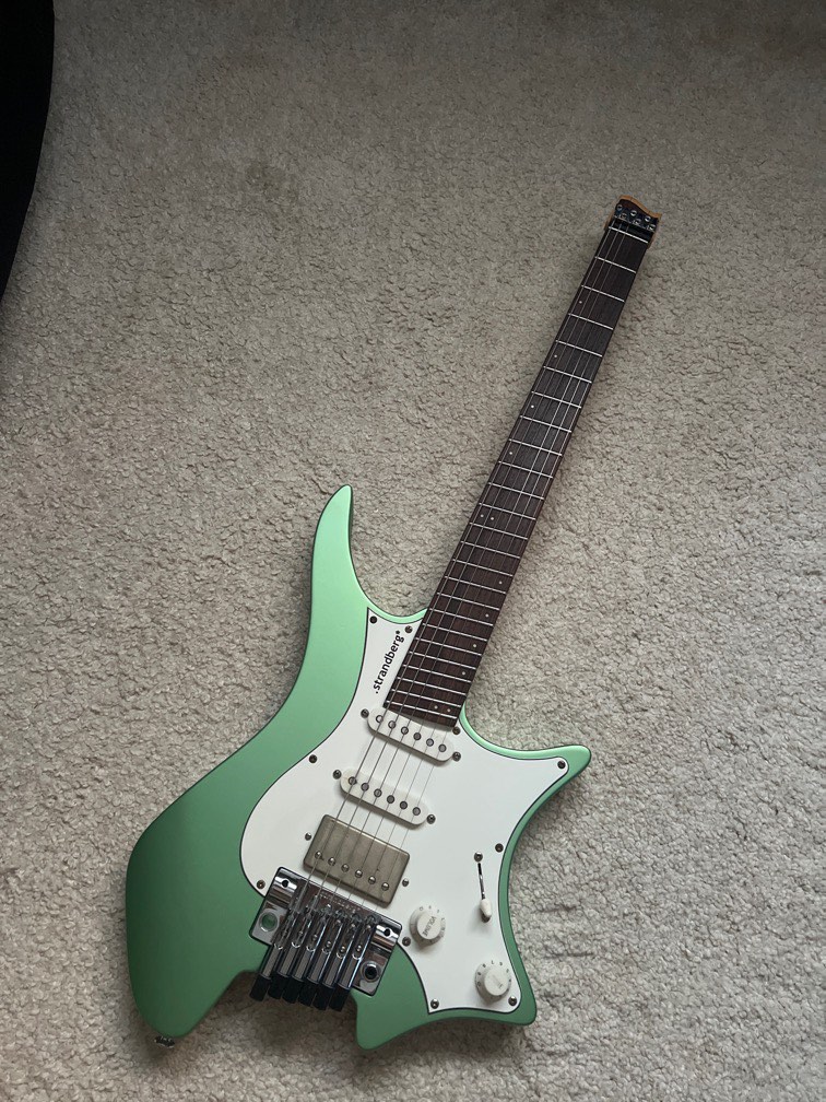 WTT/S Strandberg NX 6 Classic Viridian green, electric guitar, Hobbies ...