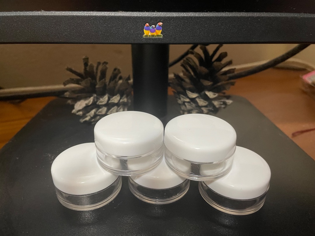 10ml 17mm x 33mm Cosmetic Container Cream Small Container Skincare ...