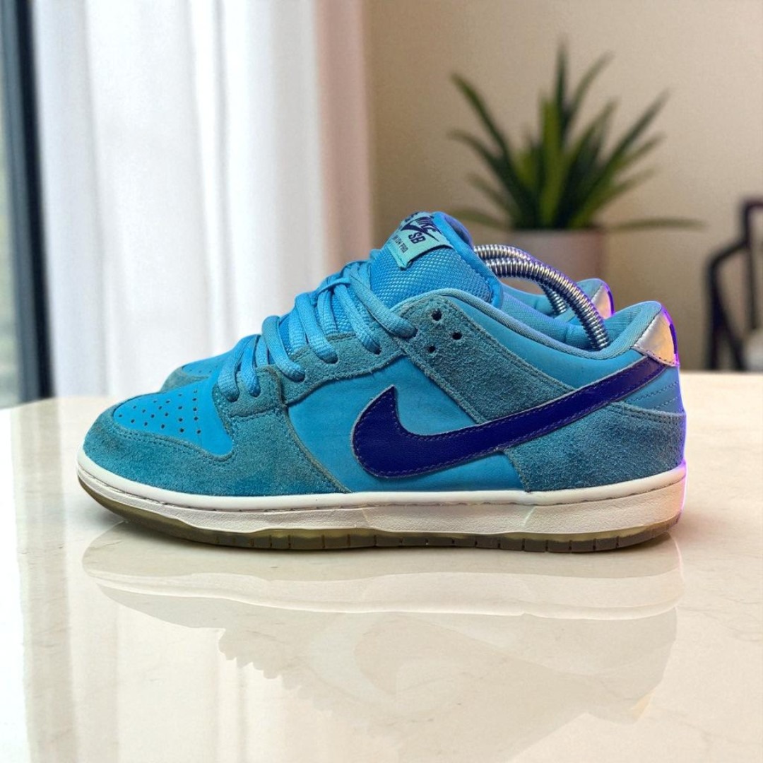 [41] NIKE SB DUNK LOW BLUE FURRY [A8-209] - (SEPATU / SHOES) SECOND ...