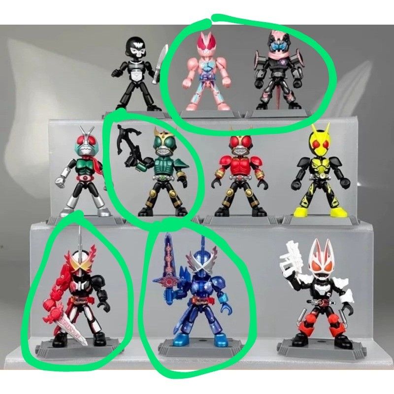 [交換]布魯可 幪面超人 星光版 第四彈 Blokees Kamen Rider zero one zero two zero02 零二 Shining Assault Hopper 閃耀突擊 ...